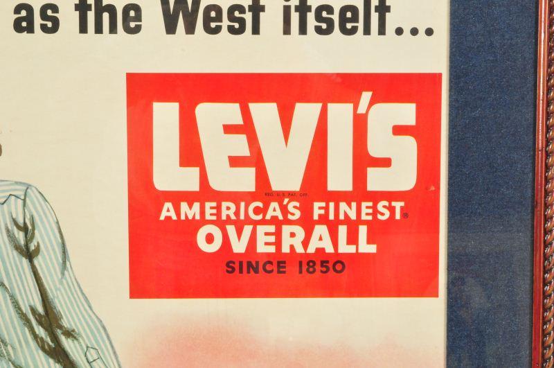 Levi's Jeans Advertising Poster