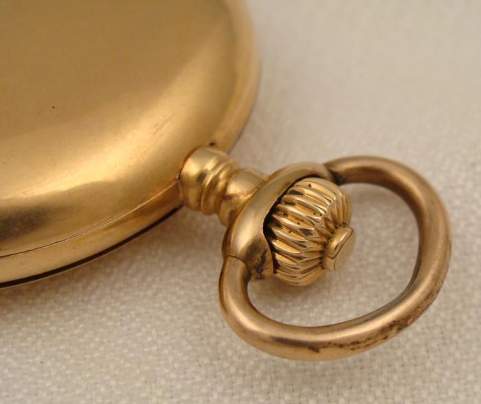 14K Gold Glashutte DUF Antique German Pocket Watch 1920