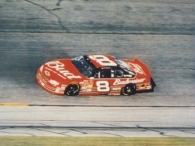 Dale Earnhardt Sr Final Lap NASCAR Racing Photo Framed