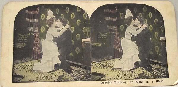 4 Vintage Stereoscope Cards