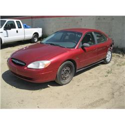 2000 Ford Taurus LX 4-Door Sedan