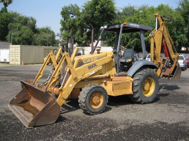 1995 Case 580L 4x4 Loader Backhoe