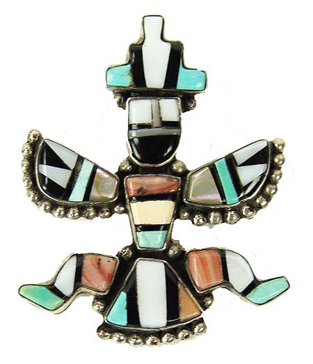 Hopi Inlay Pin