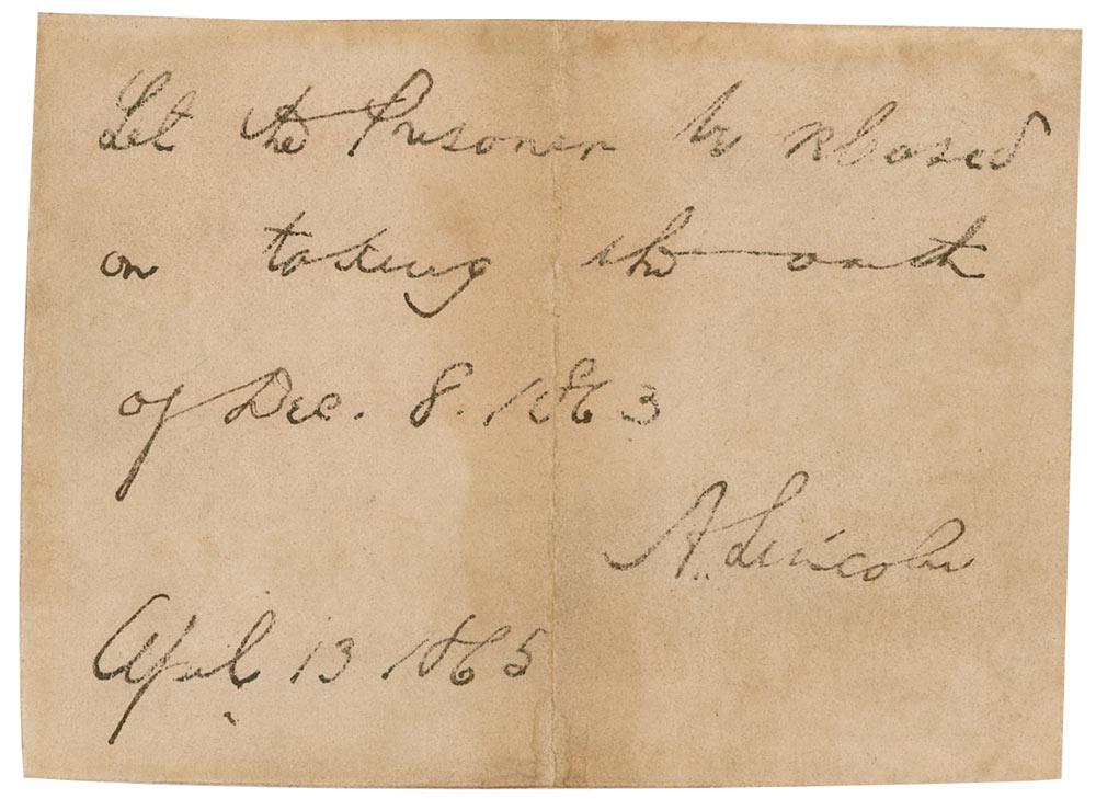 Abraham Lincoln: Joseph Cosey