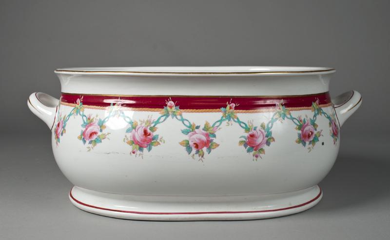 Antique Porcelain Foot Bath