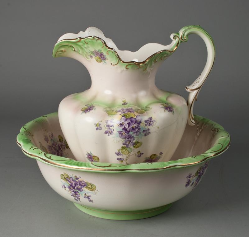 S.F. & Co. Water Pitcher and Basin