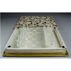 Nestle Millennium Glass Chess Set