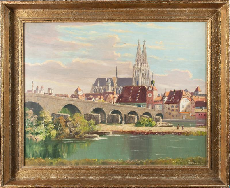 F. Berger, Oil Painting on Canvas