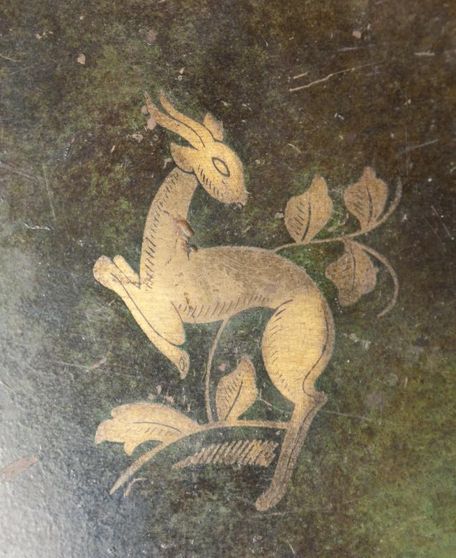 A Fine Danish Aeget Bronce Ildfast Argentor Box