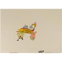 Cel Original Animation Riding on a High Horse Spongebob