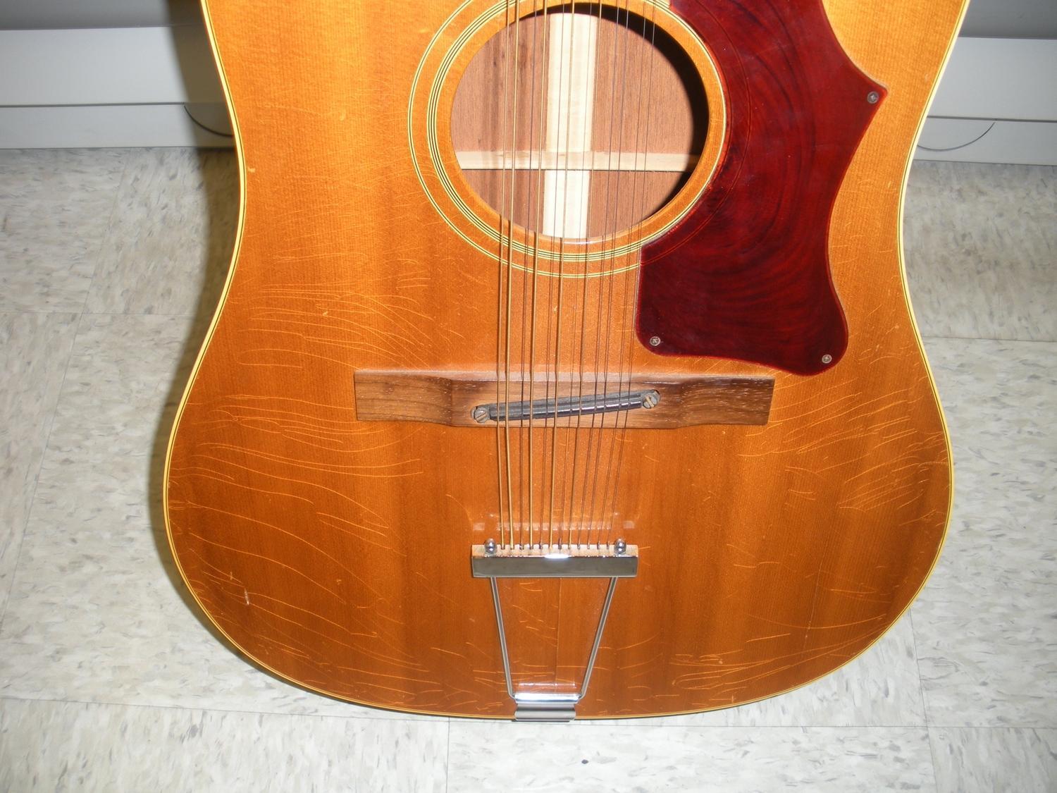 Vintage 1968 Gibson B-25-12-N 12 String Acoustic Guitar