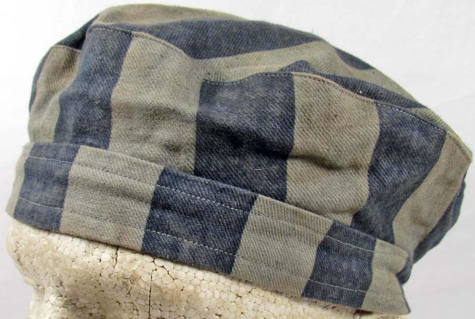 GERMAN NAZI HOLOCAUST CONCENTRATION CAP FROM HOLOCAUST MUSEUM