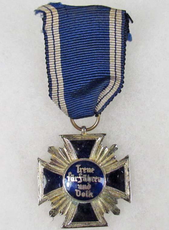 GERMAN NAZI NSDAP 15 YEAR LONG SERVICE AWARD