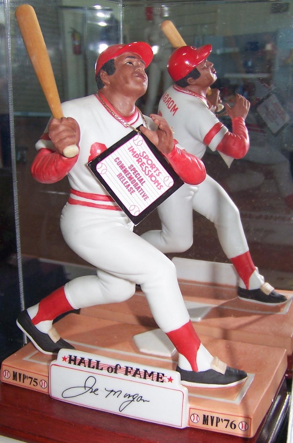 Joe Morgan Signed Salvino Statue w/ Original Box.