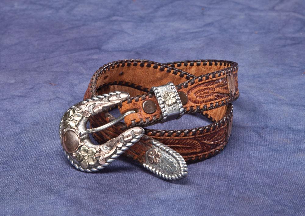 21 Club Bohlinmade Belt with Edward Bohlin Buckle Set