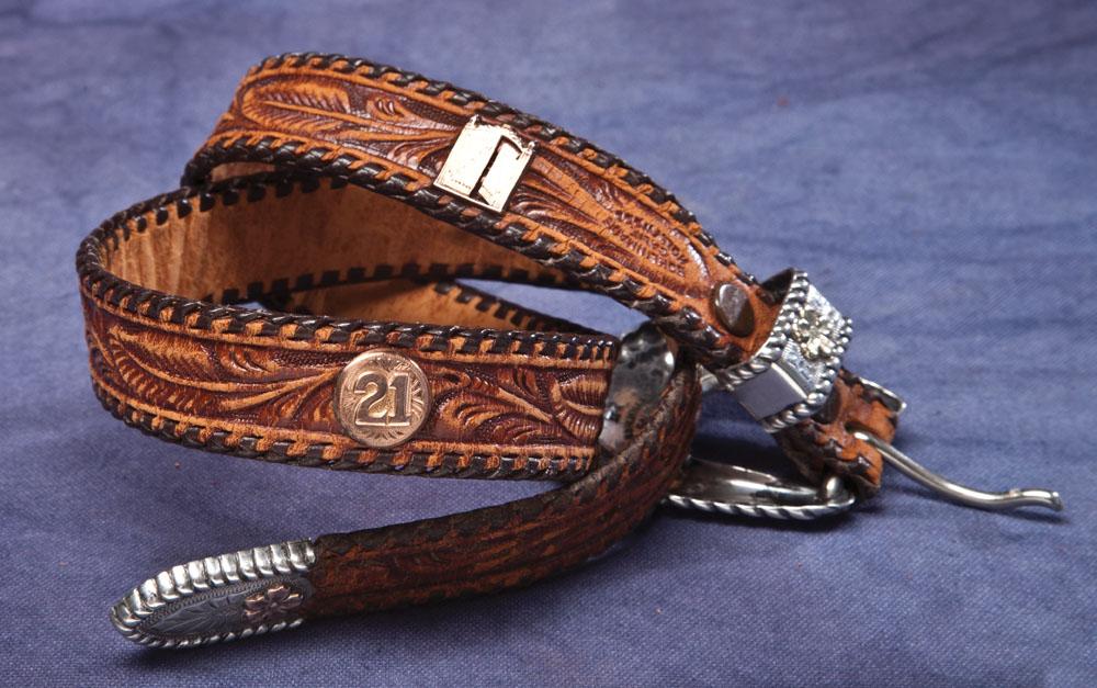 21 Club Bohlinmade Belt with Edward Bohlin Buckle Set