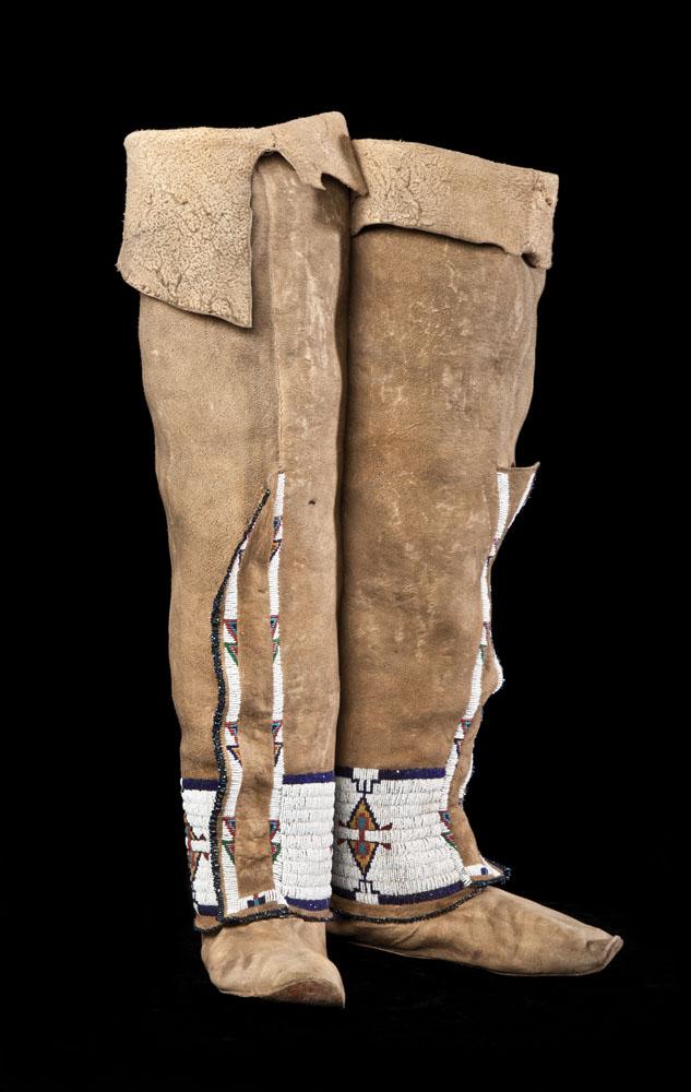 Cheyenne High-Top Moccasins