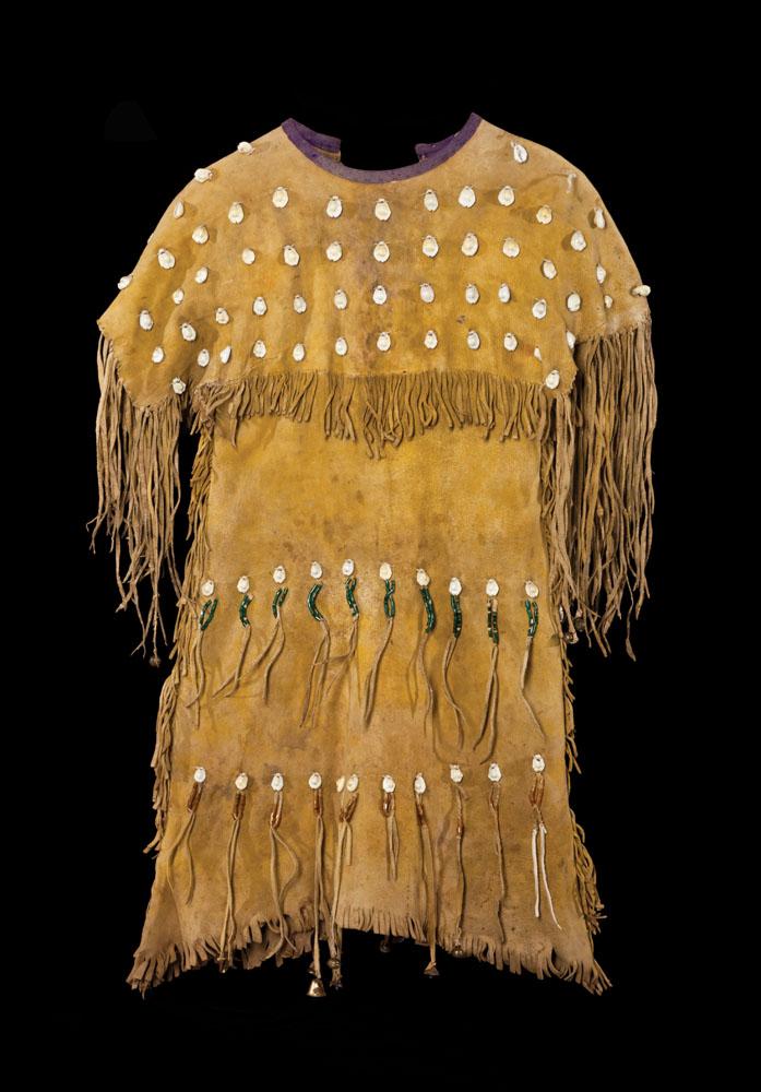 Kiowa Young Girl’s Cowrie Shell Dress