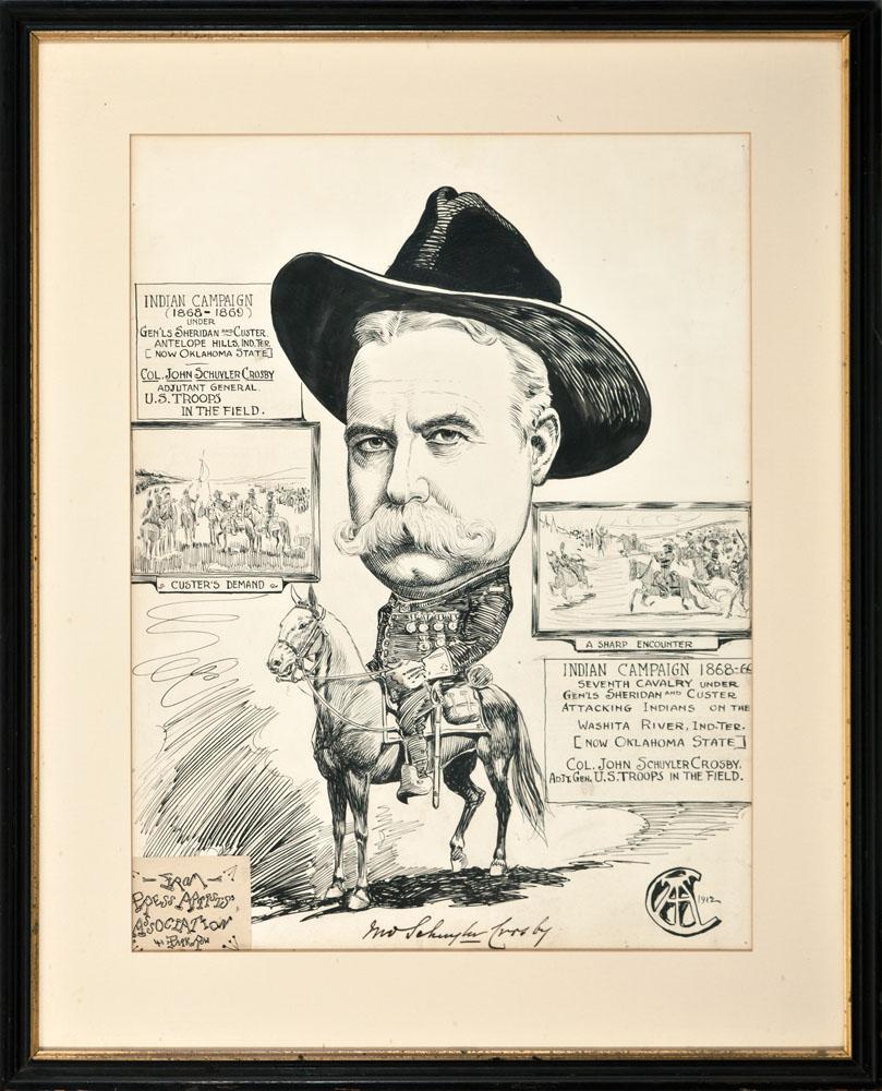 Illustration of Col. John Schuyler Crosby