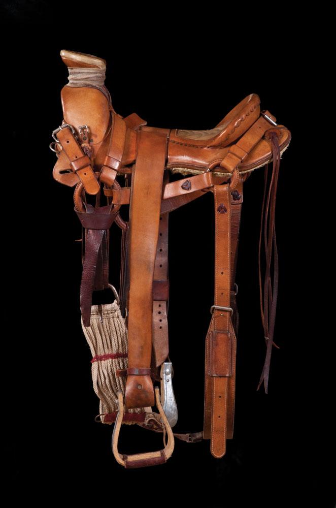 Group of 4 Mexican Saddles