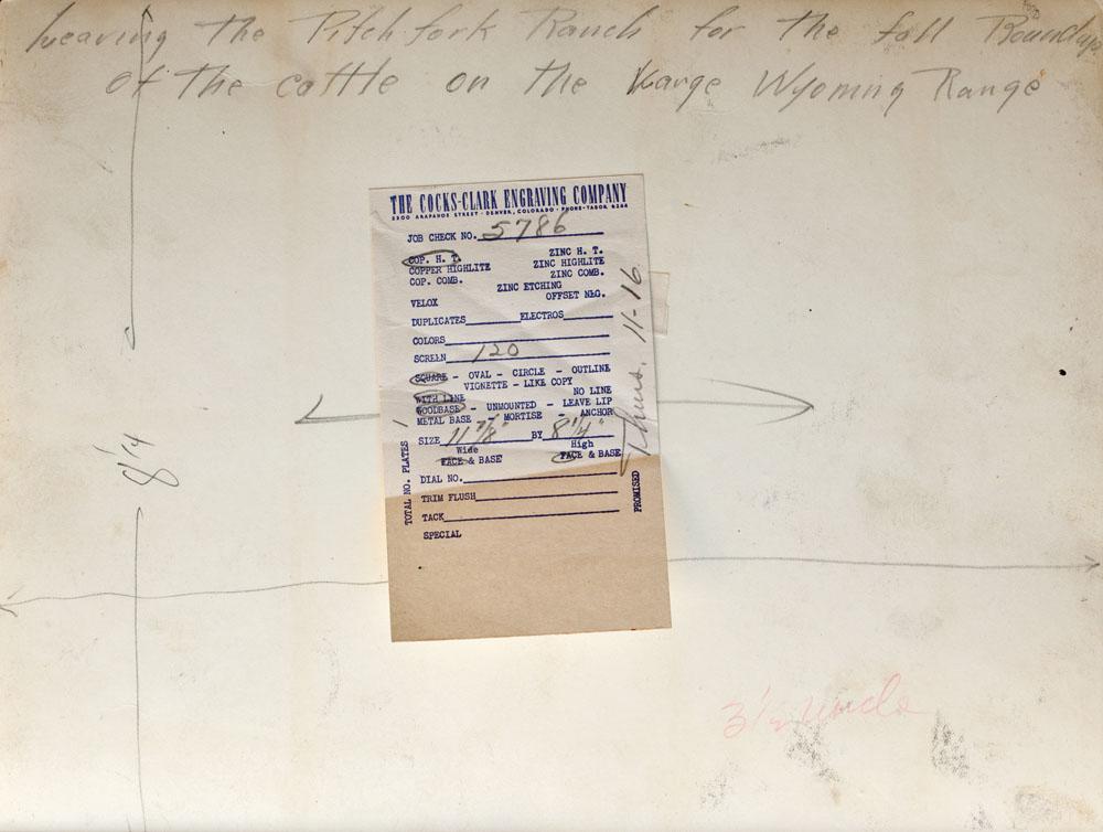 Charles J. Belden, Pitchfork, Wyoming