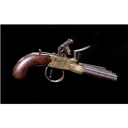 Early and Rare Duck Foot Pistol