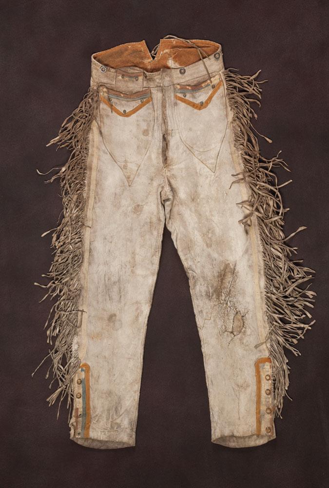 Fringed Buckskin Scout Shirt and Pants