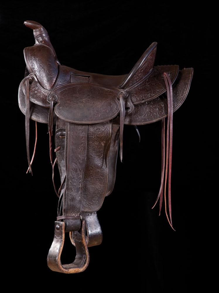 Early High Back Visalia Saddle