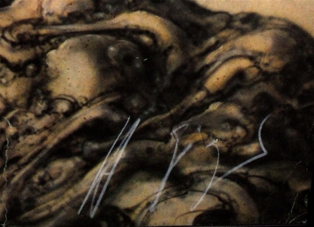 Aliens (1986) HR Geiger Poster