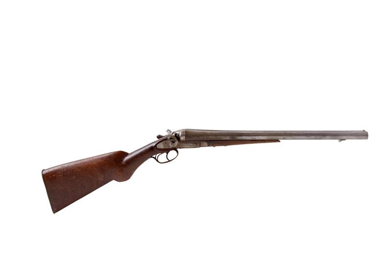 Eclipse Gun Co SxS Shotgun 12 ga SN:75851 Double barrel exposed hammer ...