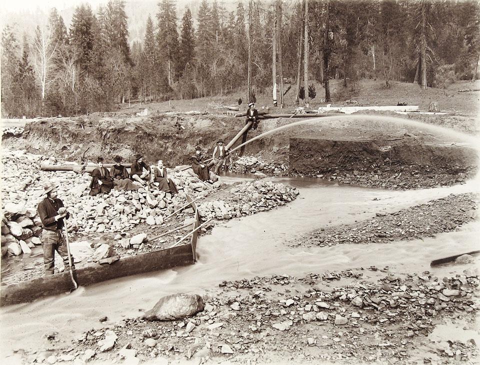 OR - Sykes Creek,Jackson County - c1890s - Placer Mining in Oregon ...