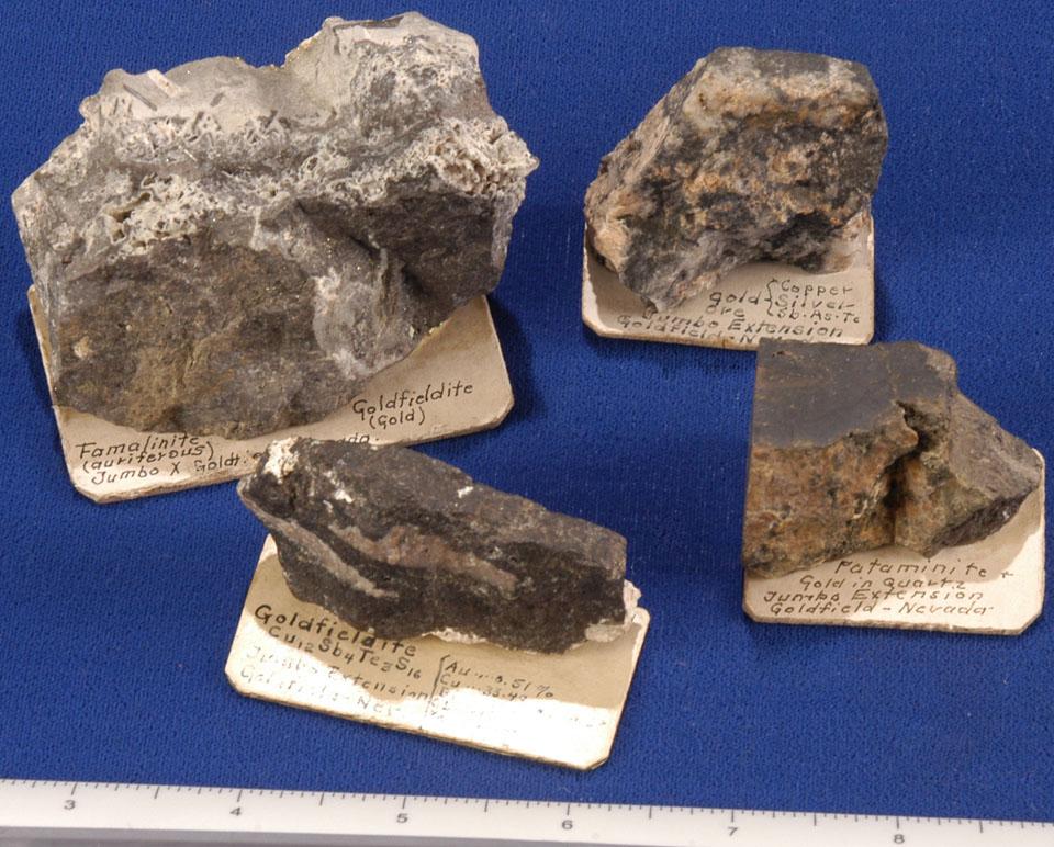 NV - Goldfield,Esmeralda County - Gold & Silver Specimens - Goldfield ...