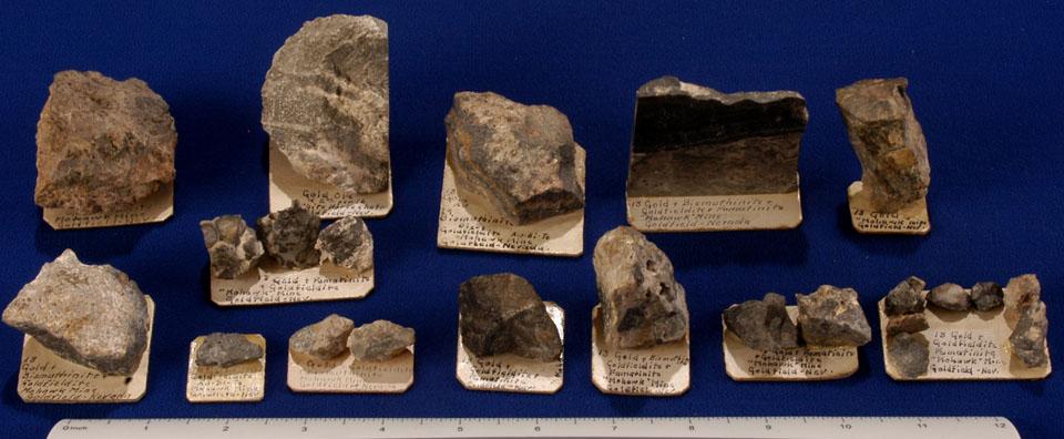 NV - Goldfield,Esmeralda County - Gold Ore Specimens - Goldfield, Nevada