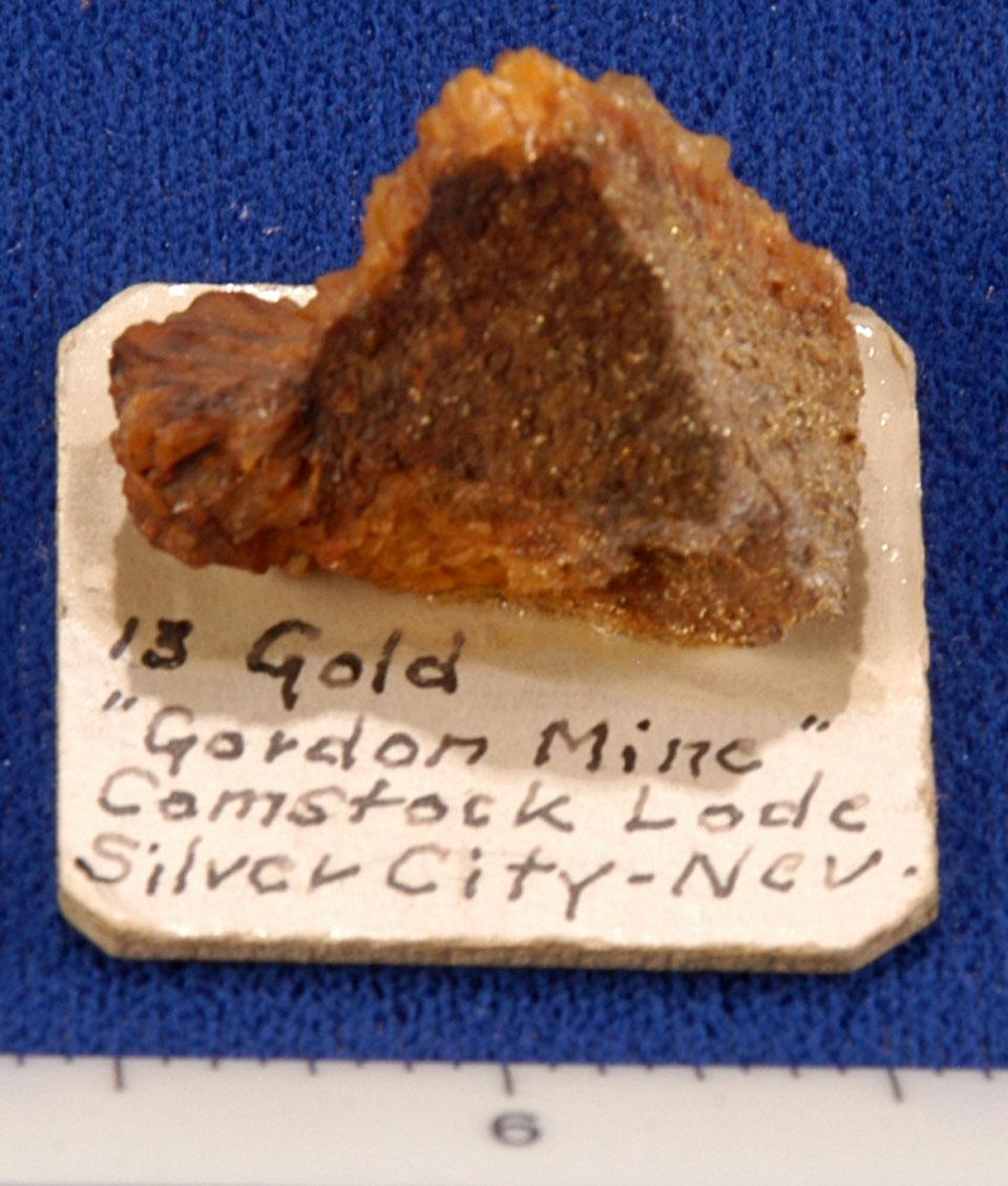 NV - Silver City,Lyon County - Gold Specimen - Silver City, Nevada