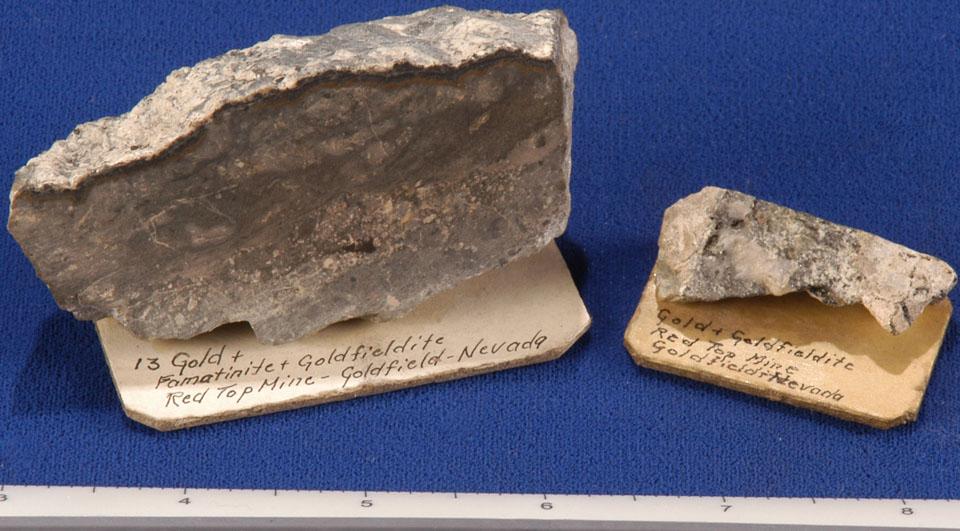 NV - Esmeralda,Esmeralda County - Gold Specimen - Goldfield, Nevada