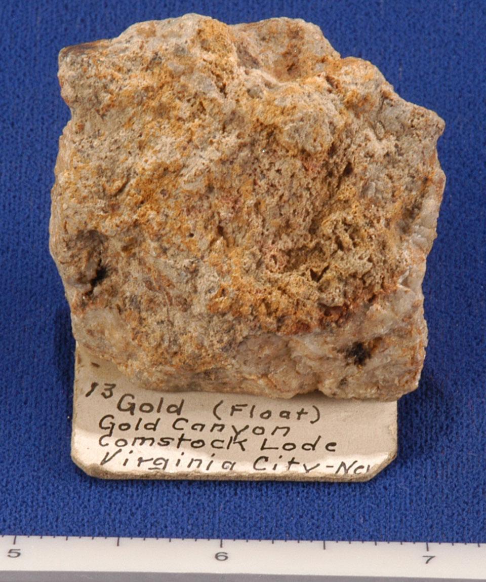 NV - Virginia City,Storey County - Gold Specimen - Virginia City, Nevada