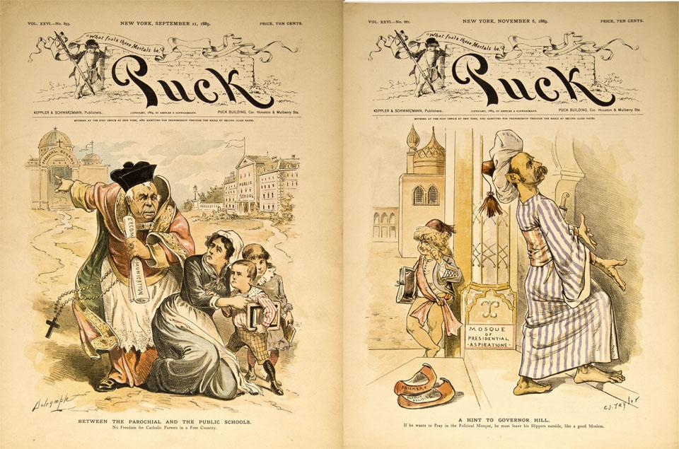 NY - New York,1889 - Puck Magazine Covers