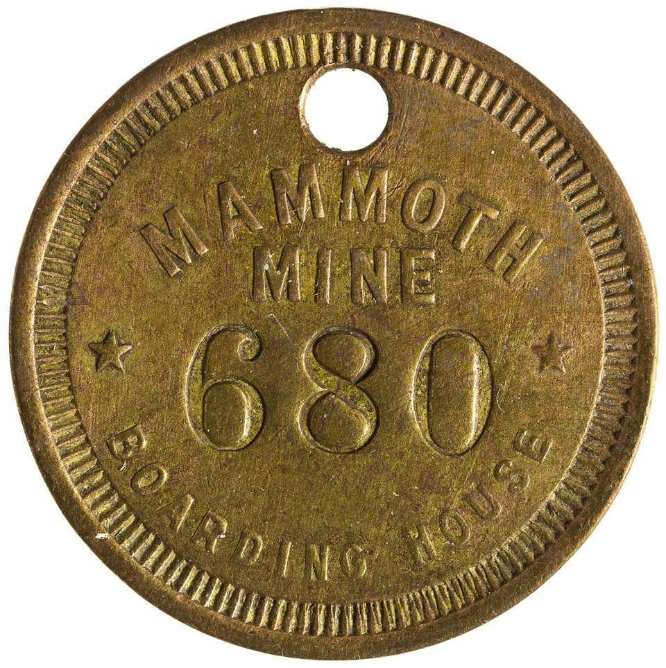 NV - Lida,Esmeralda County - Mammoth Mine Token - Gil Schmidtmann ...