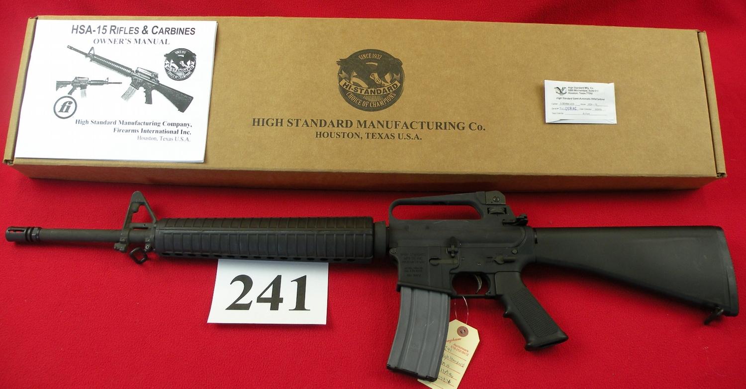 High Standard AR 15 223/5.56 Nato