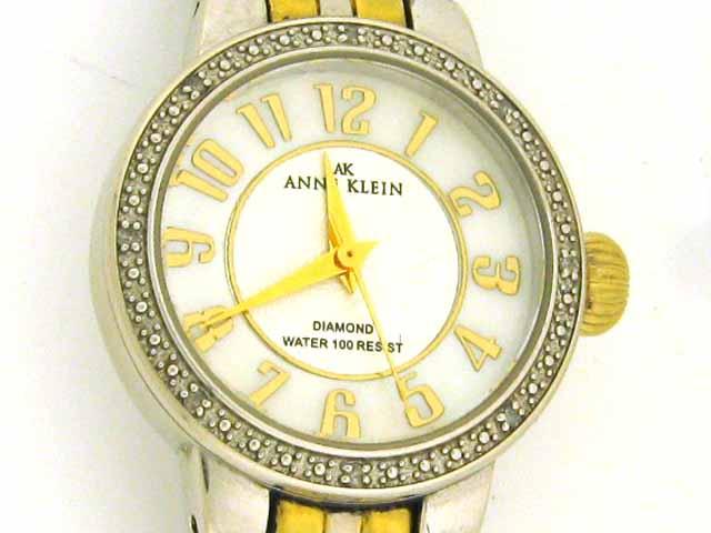 AK Anne Klein #10-8893MPTT Women's Genuine Diamond Collection Bracelet ...