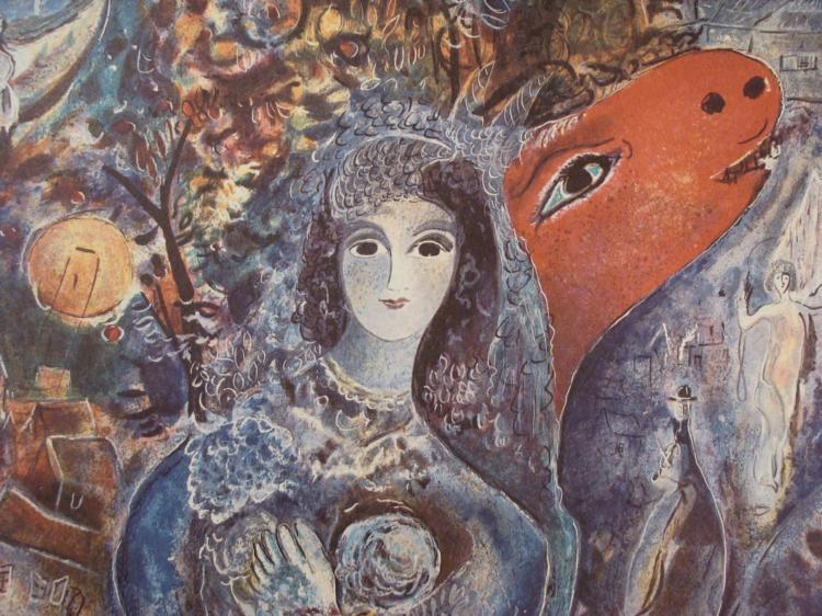 Marc Chagall : Bella Art Print Ed. 2000