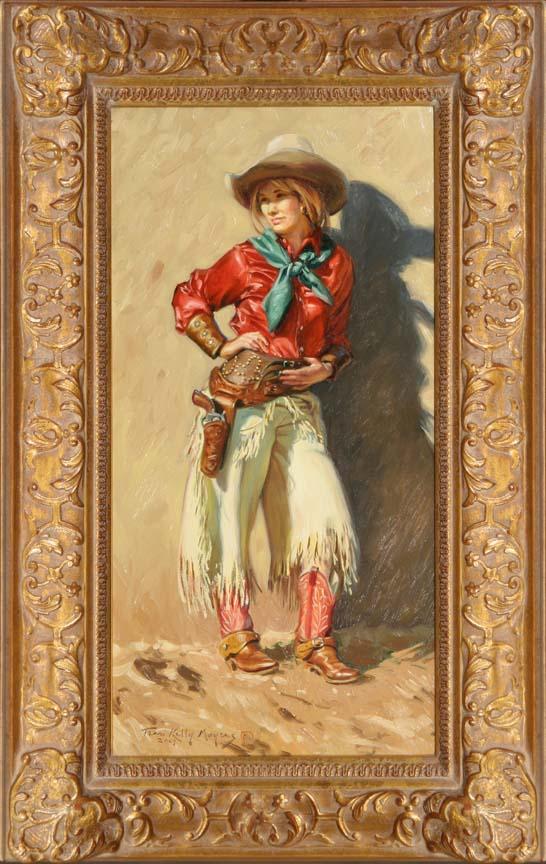 Terri Kelly Moyers, Oil on Board