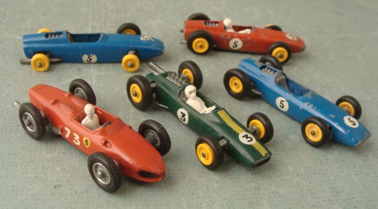 7 Matchbox Vintage Race Cars Nos. 19, 52, 73