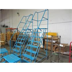 Portable warehouse stairs, 6'