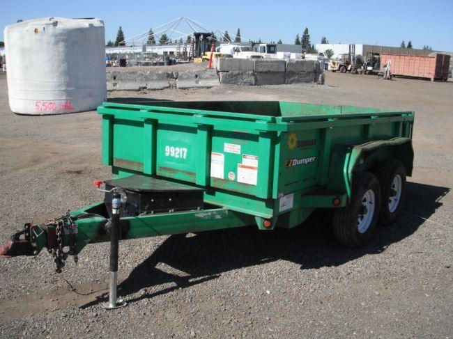 2006 EZ Dumper 610DXLP T/A 4-Yard Dump Trailer