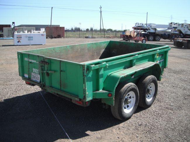 2006 EZ Dumper 610DXLP T/A 4-Yard Dump Trailer