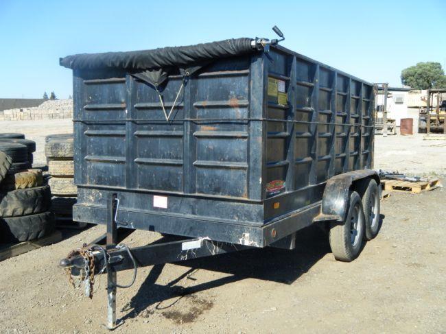 2006 Carson DT122 12' T/A Dump Trailer
