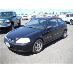 2000 Honda Civic DX 2-Door Hatch-Back Coupe