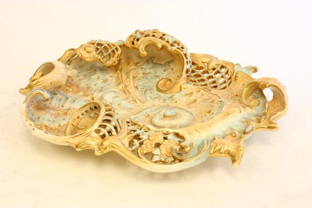 Unusual Fischer reticulated dish