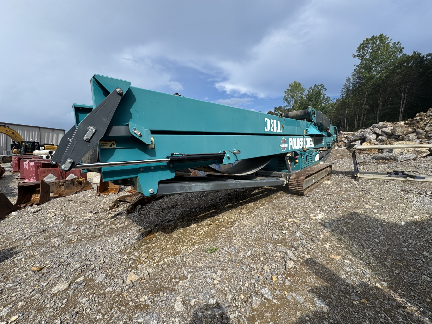 2019 EDGE 8040 TRACK CONVEYOR Aggregate Stacker - J.M. Wood Auction ...